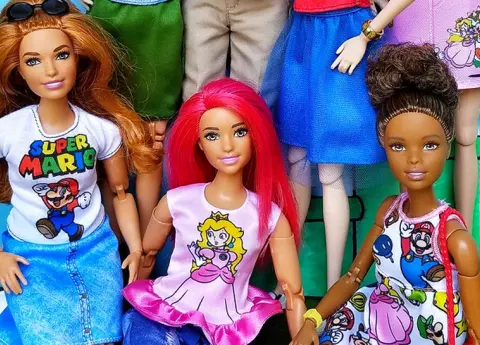 Barbie festeja el 35 aniversario de Super Mario Bros. con accesorios ...